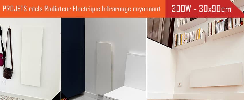 Chauffage électrique infrarouge rayonnant par radiateur à infrarouge ...
