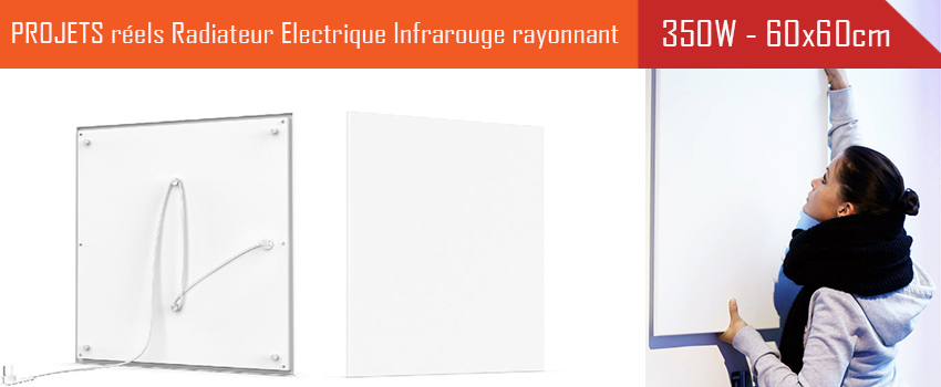 Chauffage électrique infrarouge rayonnant par radiateur à infrarouge ...