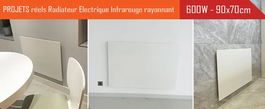 Projets réels de chauffage électrique infrarouge rayonnant par ...
