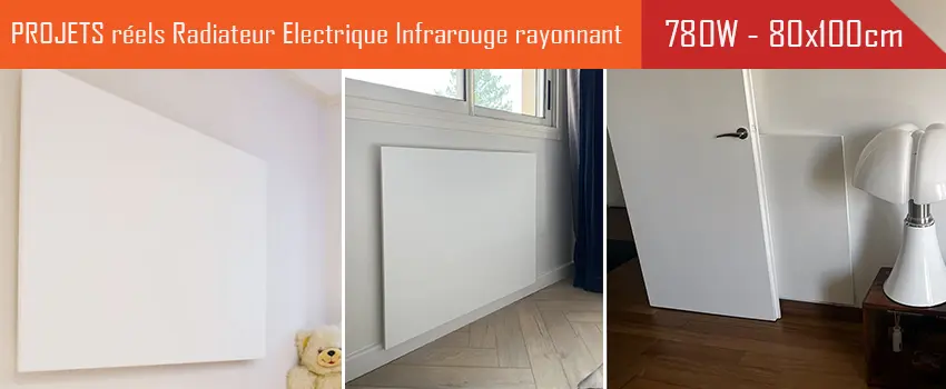 Chauffage électrique infrarouge rayonnant par radiateur à infrarouge ...