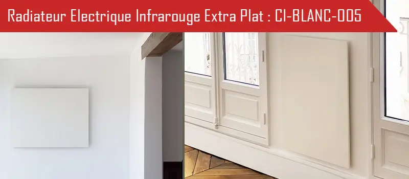 Chauffage électrique infrarouge rayonnant par radiateur à infrarouge ...