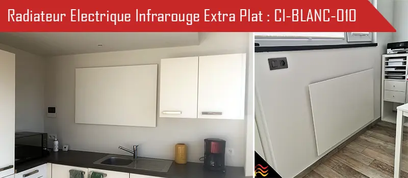 Chauffage électrique infrarouge rayonnant par radiateur à infrarouge ...