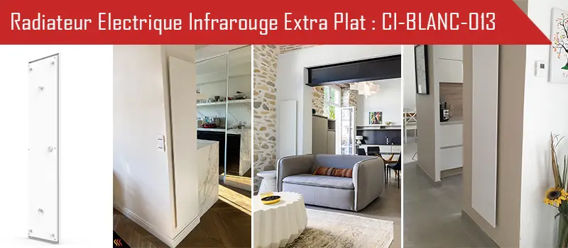 Chauffage électrique infrarouge rayonnant par radiateur à infrarouge ...