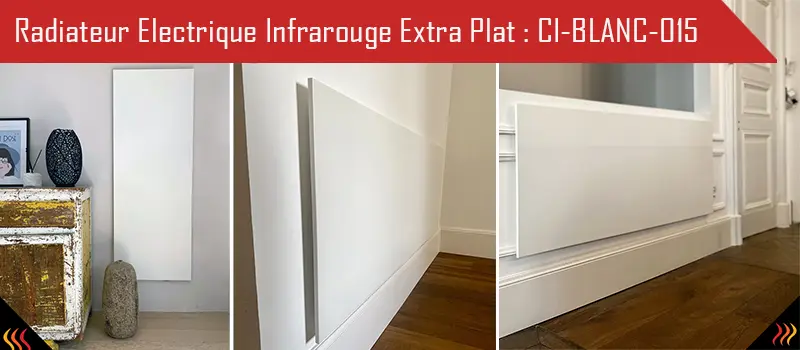 Chauffage électrique infrarouge rayonnant par radiateur à infrarouge ...