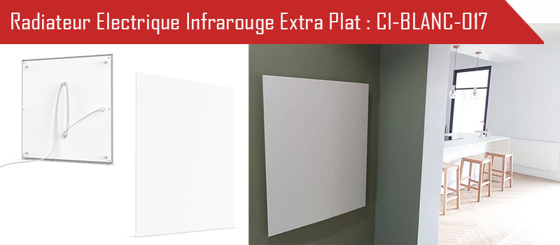 Chauffage électrique infrarouge rayonnant par radiateur à infrarouge ...