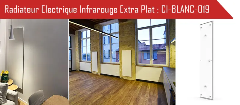 Chauffage électrique infrarouge rayonnant par radiateur à infrarouge ...